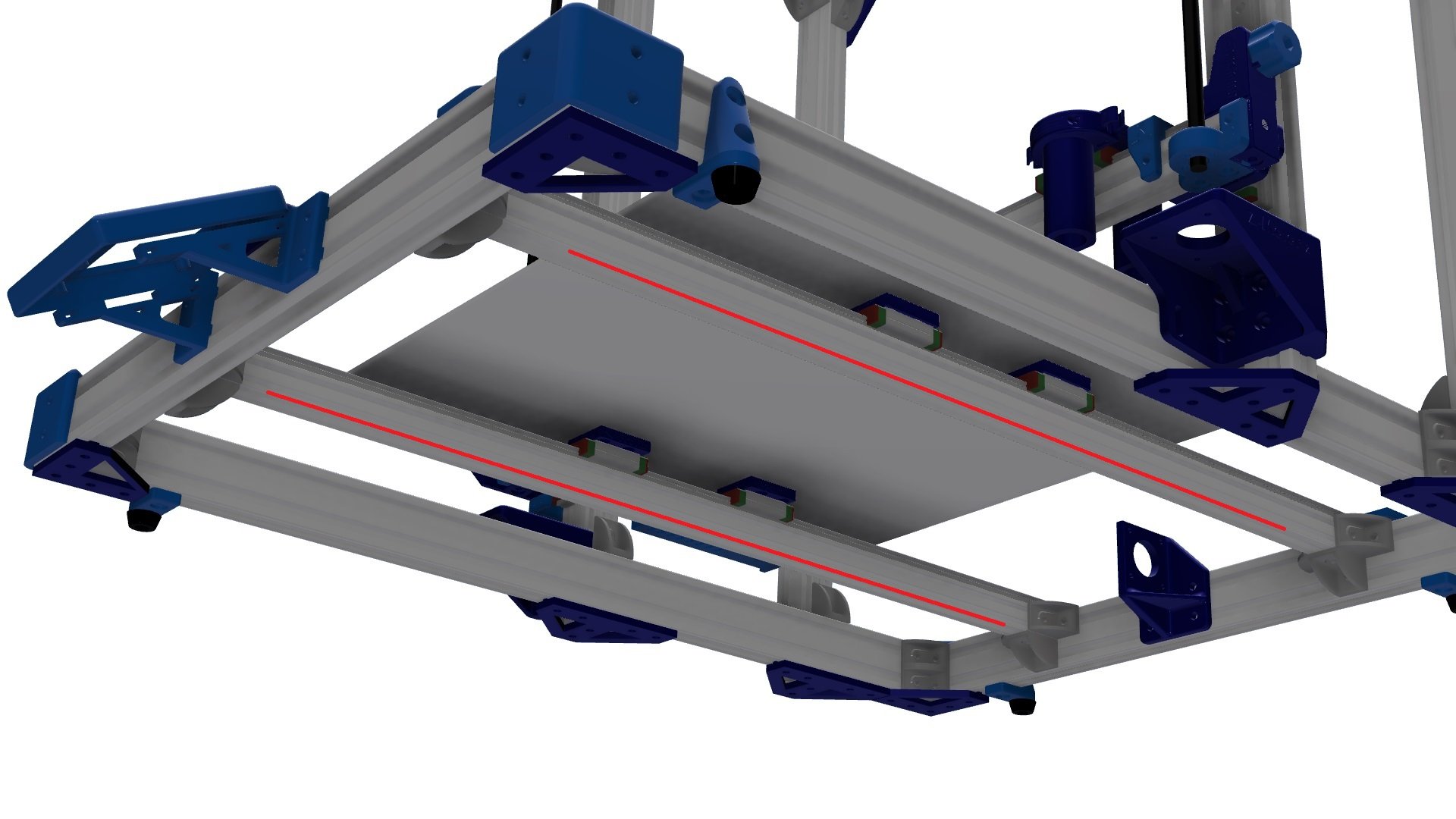 Mounting a 3D printer AM8 MGN12 BLV - Systéal