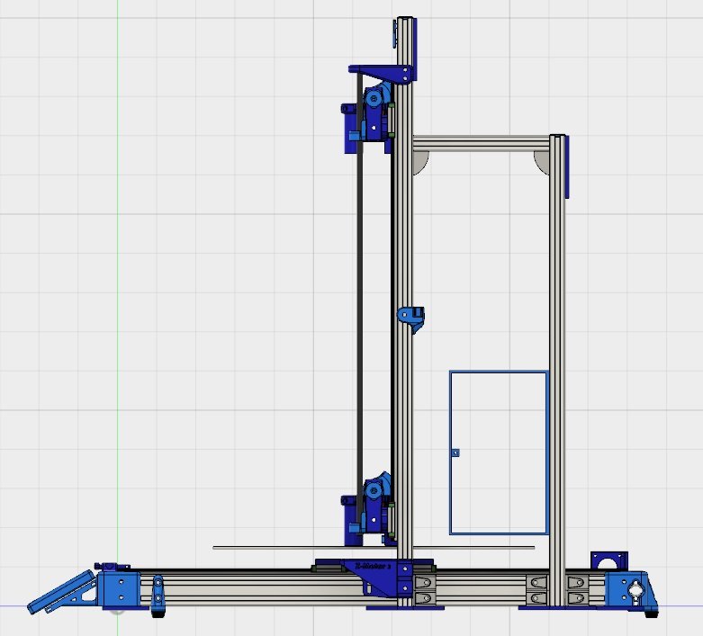 Mounting a 3D printer AM8 MGN12 BLV - Systéal